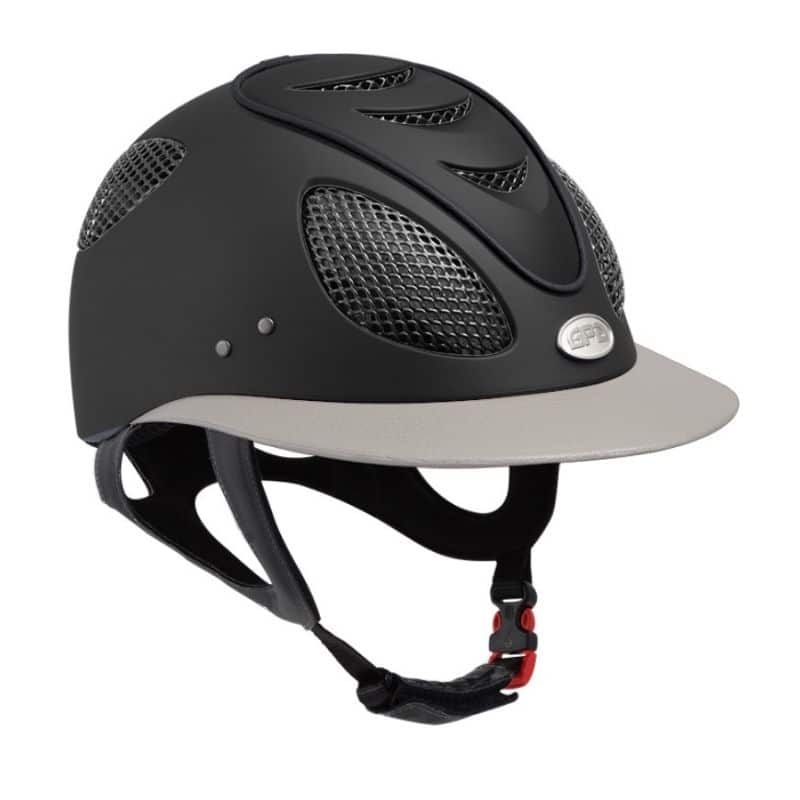 casque GPA FL2X Noir leather grey | Equinoxe Shop
